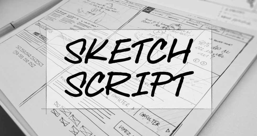 A FREE hand drawn font: Sketch Script