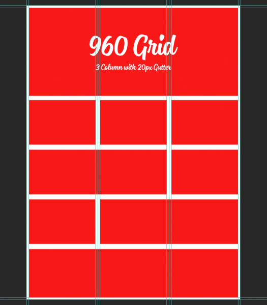 960 Grid PSD 3 Column - Simon Web Design - Simon Urbina