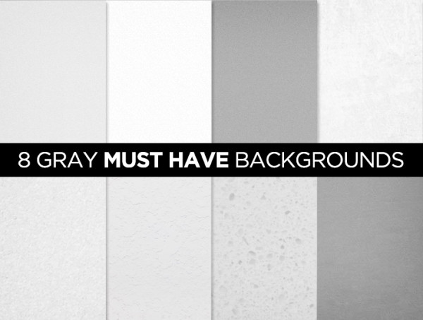 Gray Backgrounds PSD